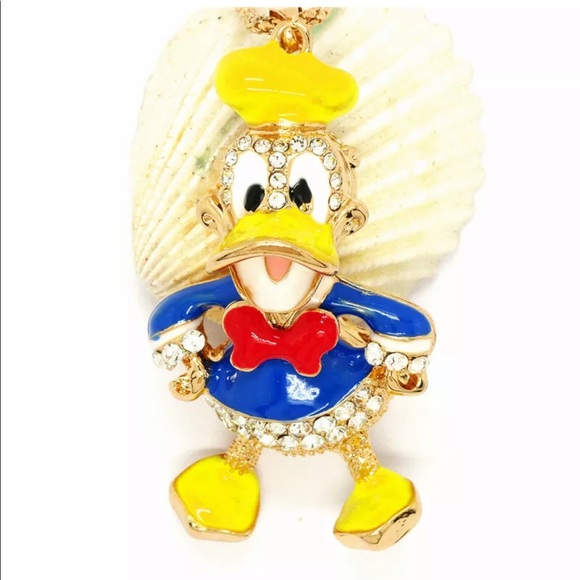 Jewelry | Disney A Character Donald Duck Cartoon Necklace | Poshmark